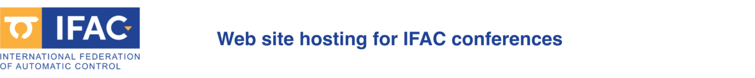 General information - IFAC Conferences