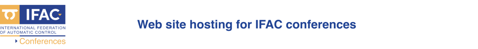 General information - IFAC Conferences